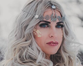 Gypsy Head Chain - Etsy