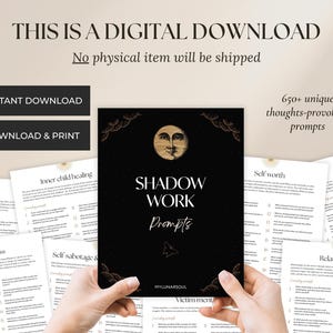 Shadow Work 680 Prompts | Inner Child Healing Anxiety Relationships ...