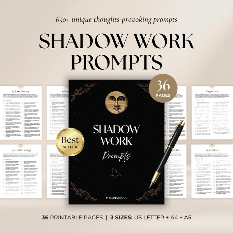 Journal Prompts for Books - Etsy