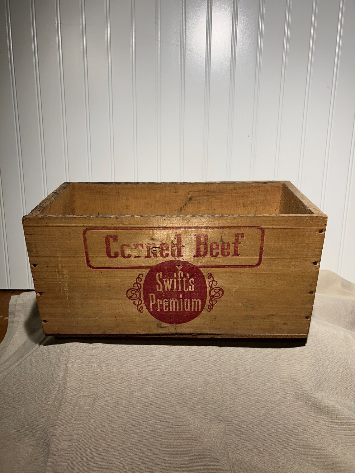 Vintage Swift’s Premium Corned Beef Crate - Etsy