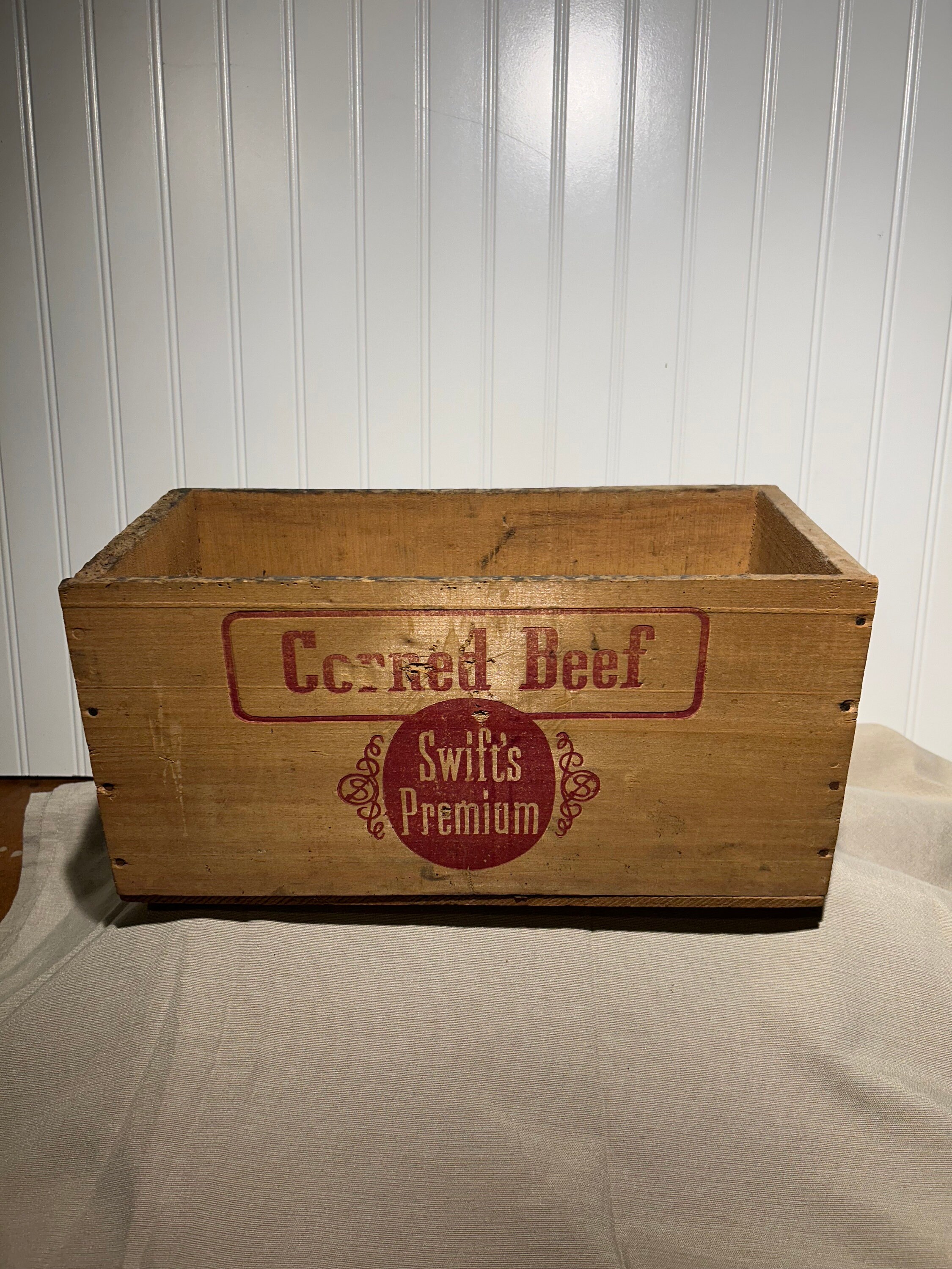 Vintage Swift’s Premium Corned Beef Crate - Etsy