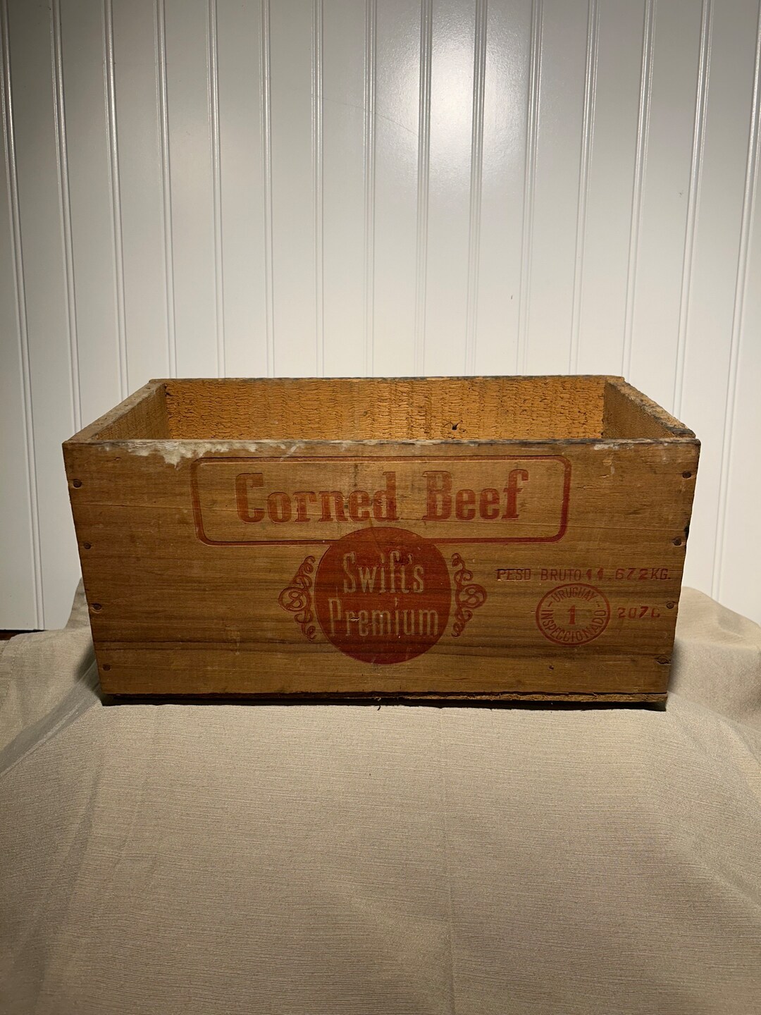 Vintage Swift’s Premium Corned Beef Crate - Etsy