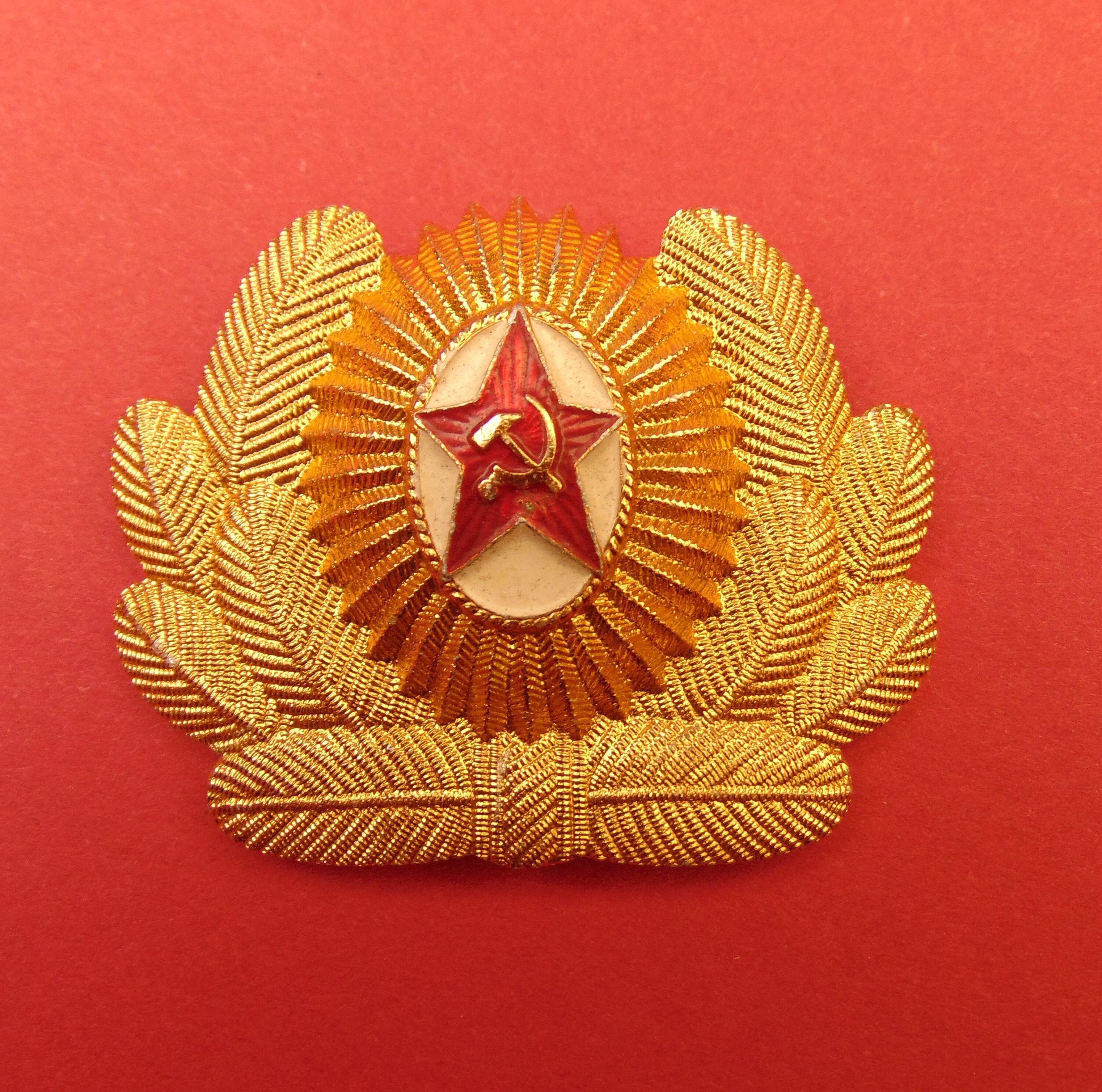 original Personal badge of an officer of the USSR Armed Forces new 5 ...