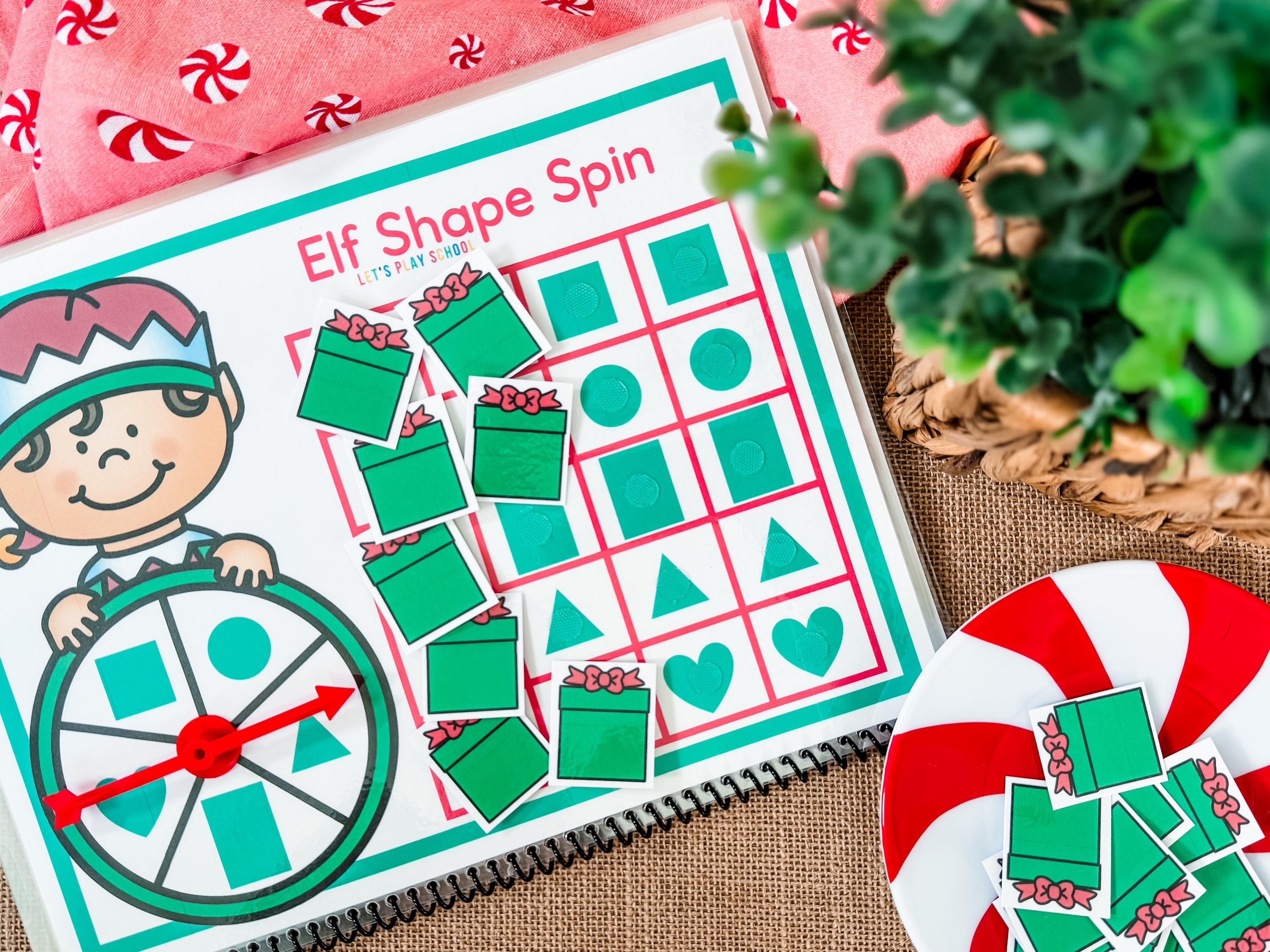 Christmas Busy Book: Digital Download Preschool Learning Binder ...