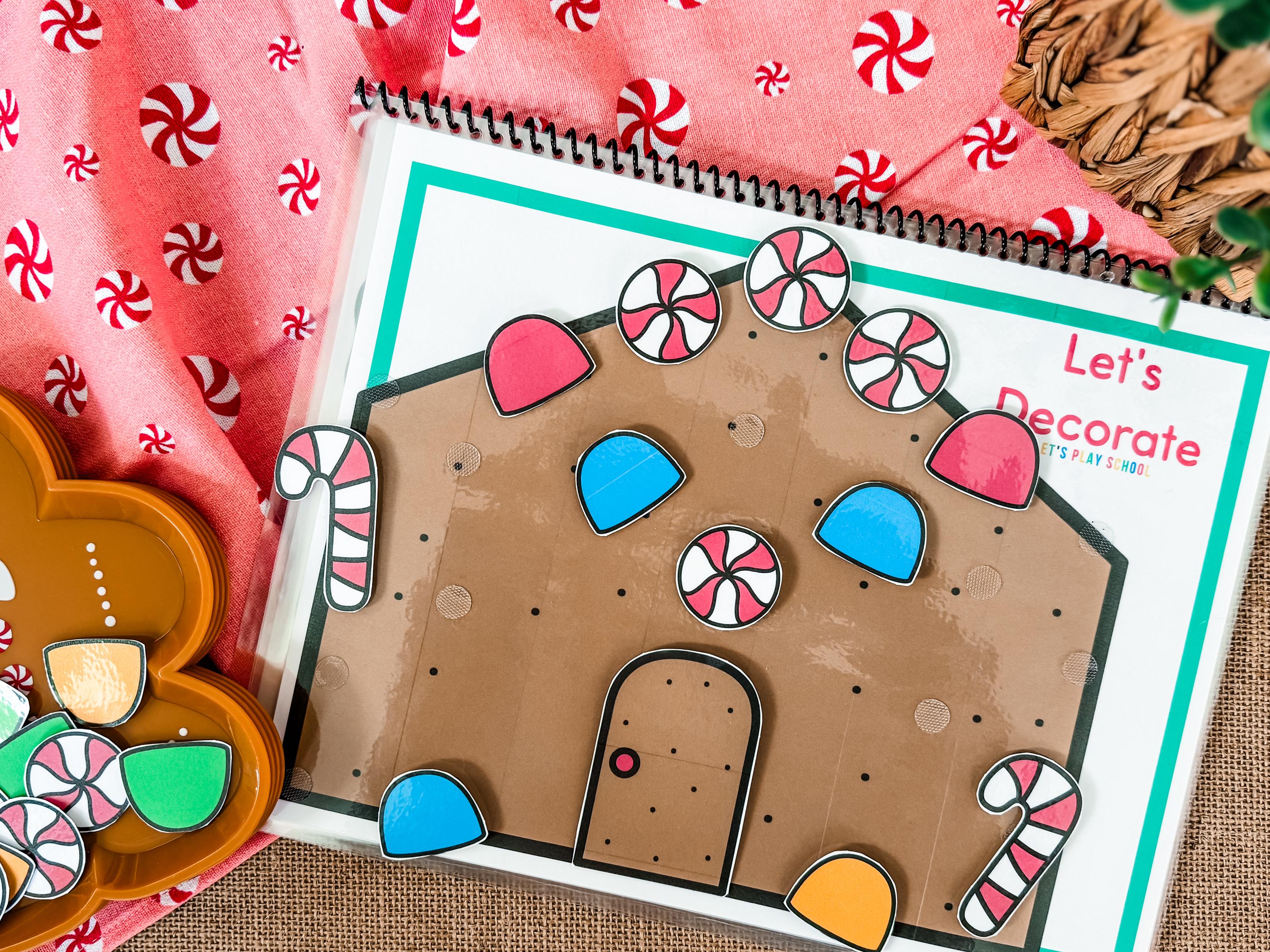 Christmas Busy Book: Digital Download Preschool Learning Binder ...