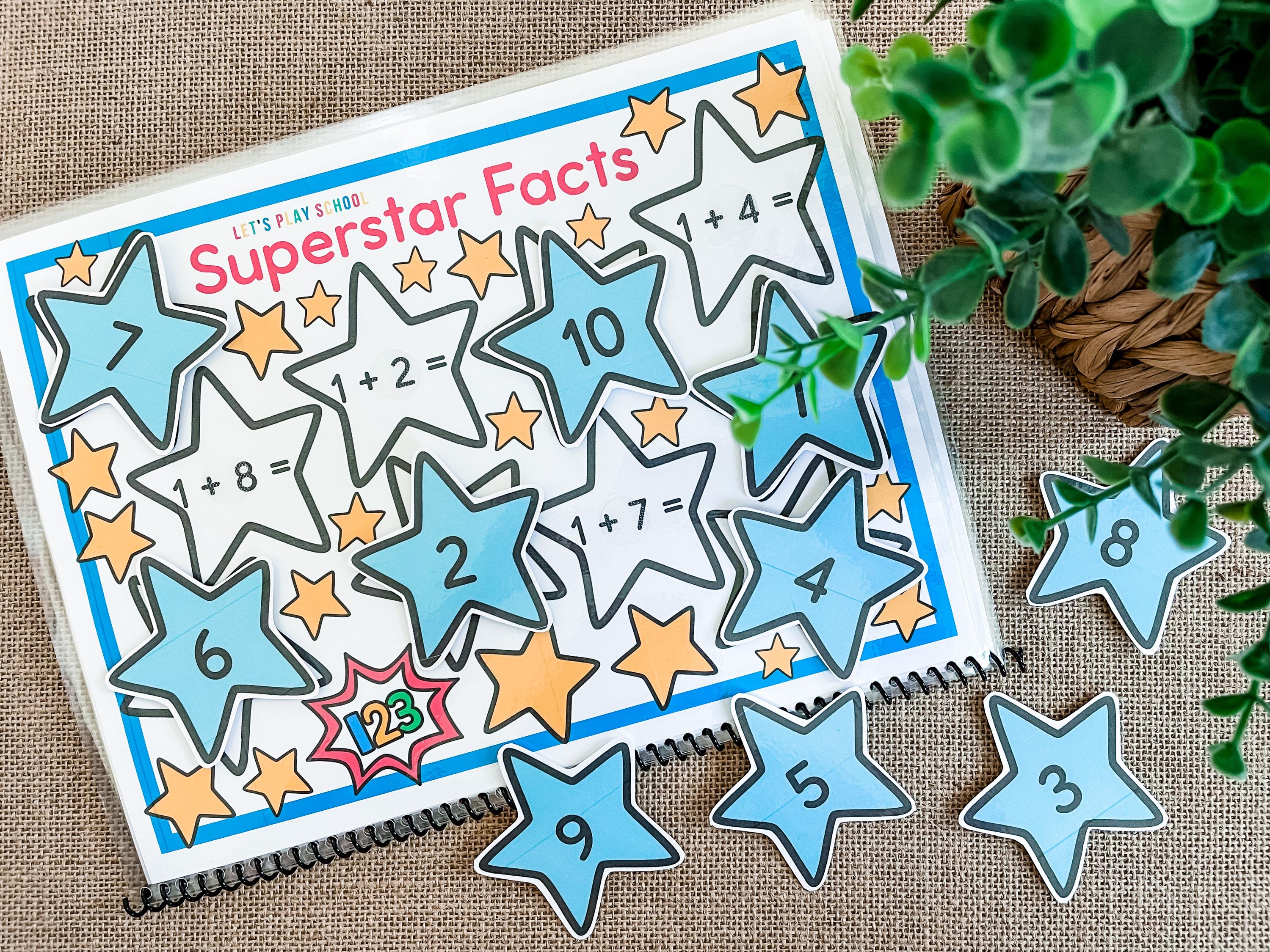 Addition Facts 1-10 Busy Book: Digital Download Learning Binder - Etsy