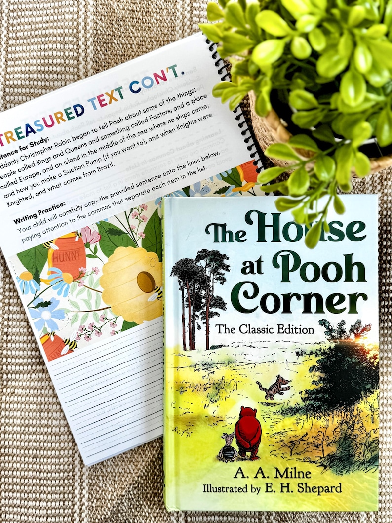 Winnie the Pooh Digital Book Explorer Guide | Novel Study | Homeschool ...