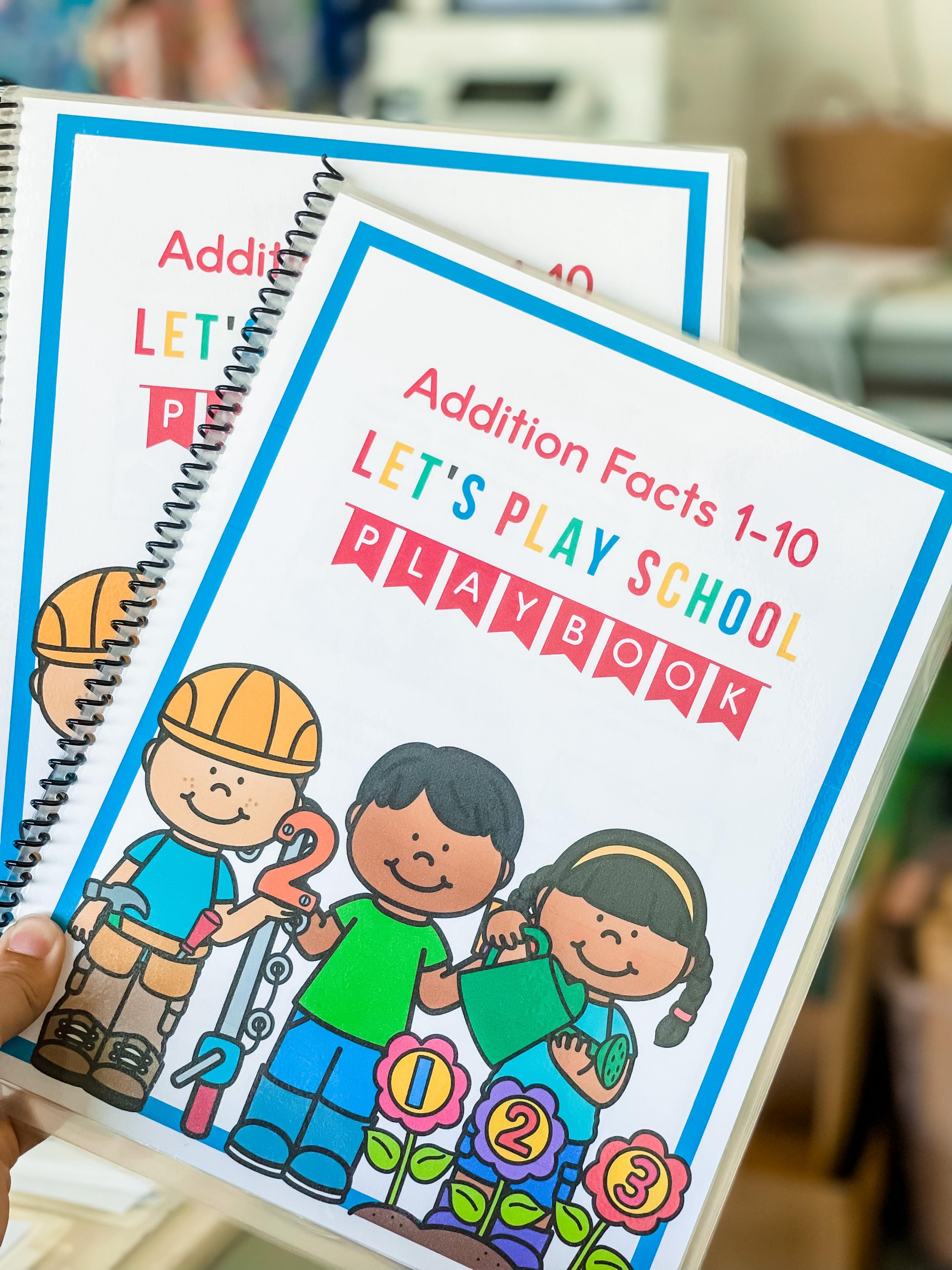 Addition Facts 1-10 Busy Book: Digital Download Learning Binder - Etsy