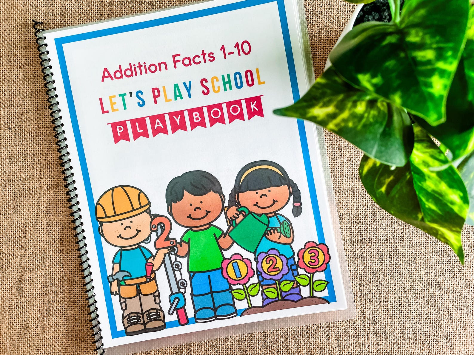 Addition Facts 1-10 Busy Book: Digital Download Learning Binder - Etsy