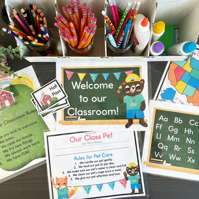 Pretend School - Etsy