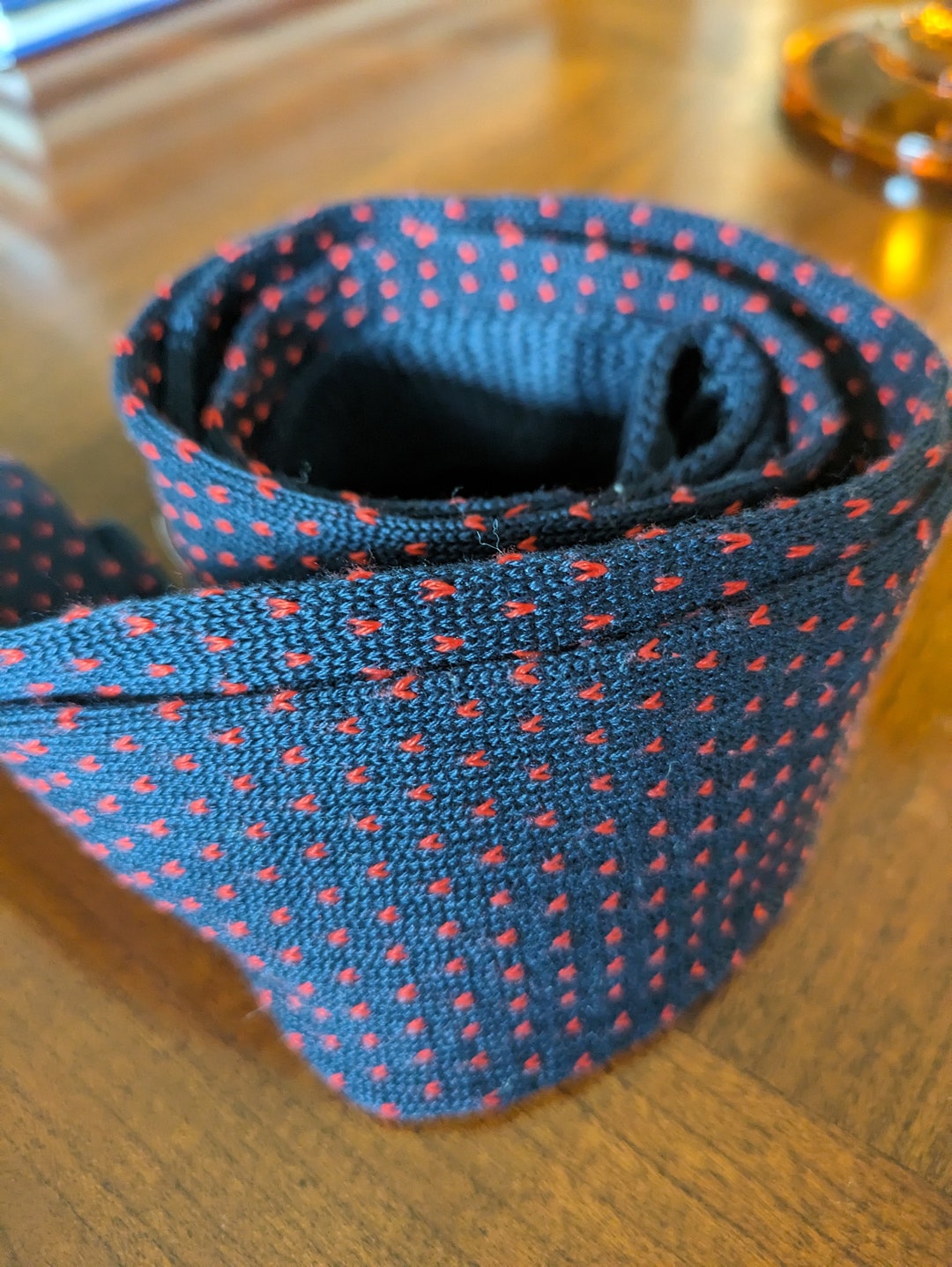 Vintage Men's Square Neck Tie - Etsy