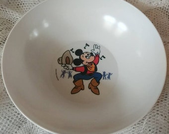 Mickey Mouse Bowl | Etsy