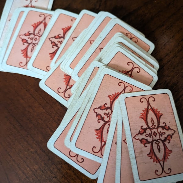 Miniature Playing Cards - Etsy
