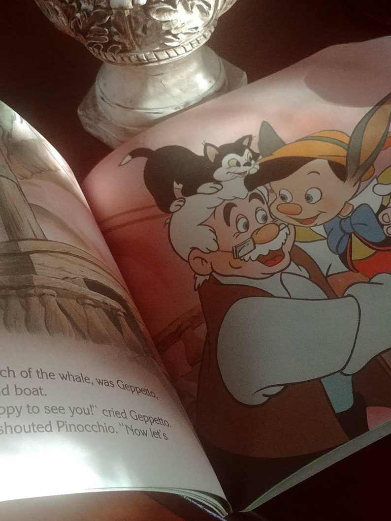 A Golden Super Shape Book Pinocchio - Etsy