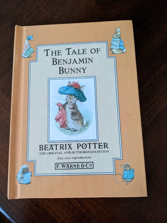 The Tale of Benjamin Bunny Book | Etsy