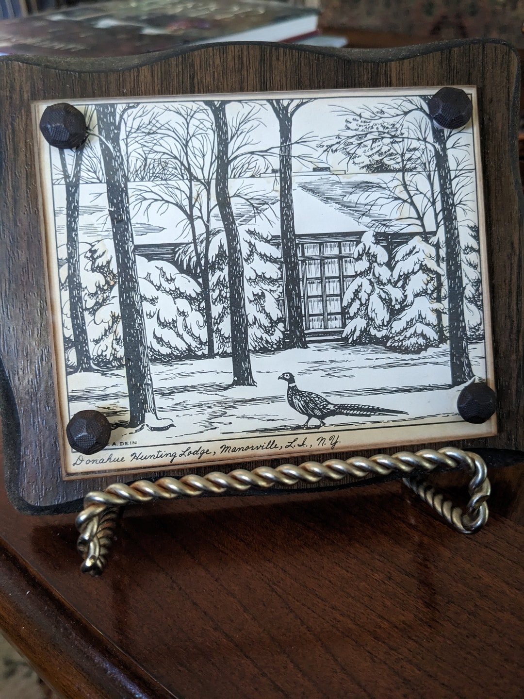 Beautiful Pen and Ink Drawing Hunting Lodge - Etsy