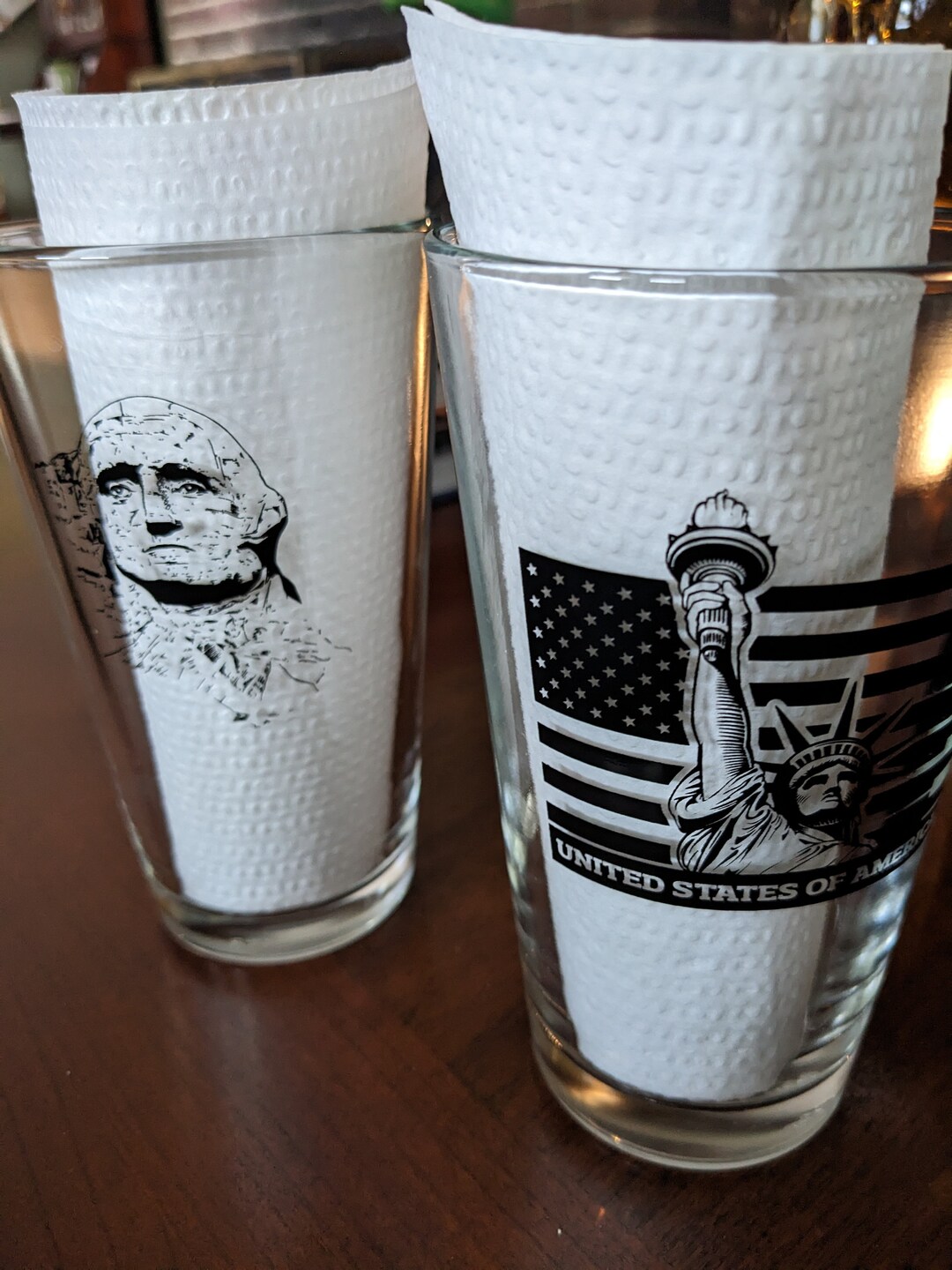 Americana Glassware - Etsy