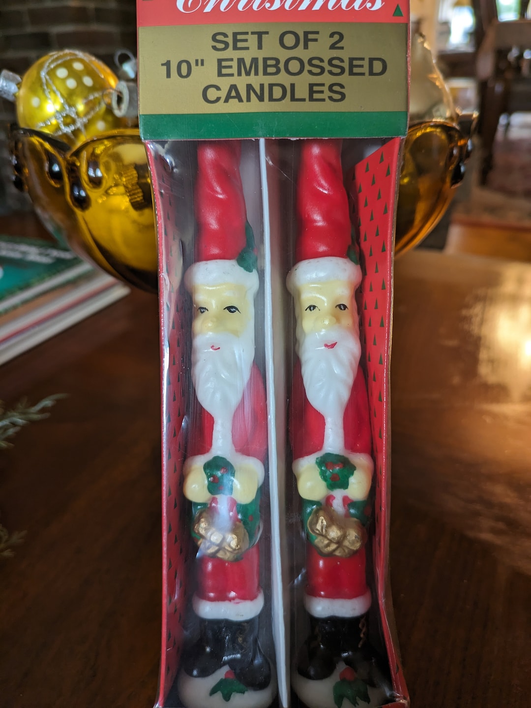 Christmas Santa Claus Candles - Etsy