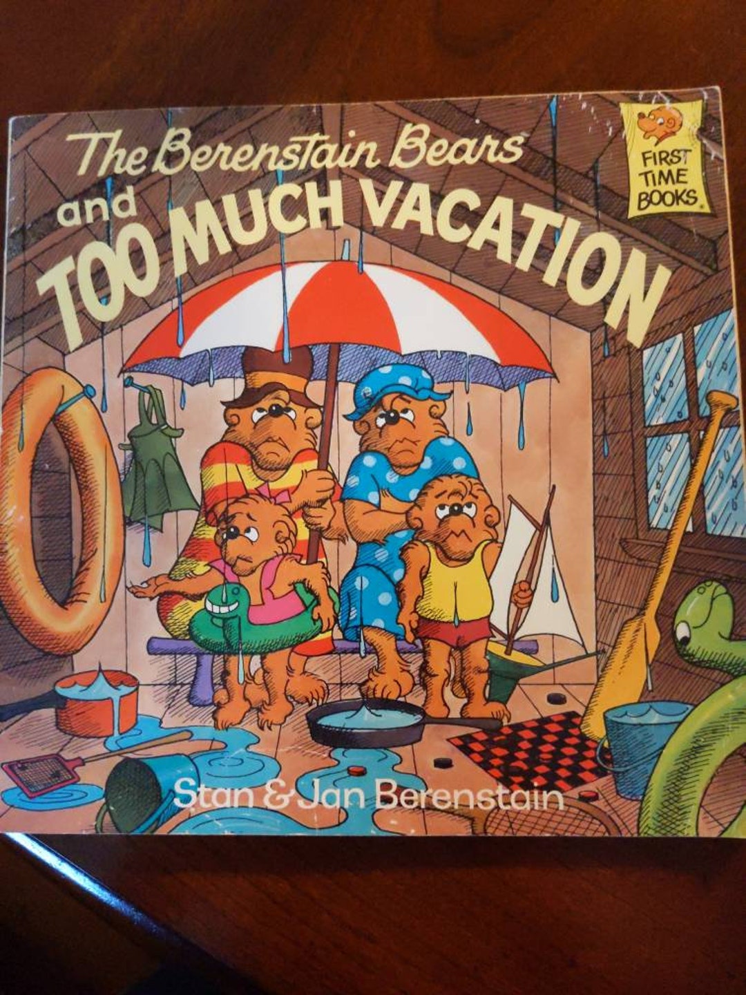 The Berenstain Bears and TOO MUCH VACATION Book - Etsy