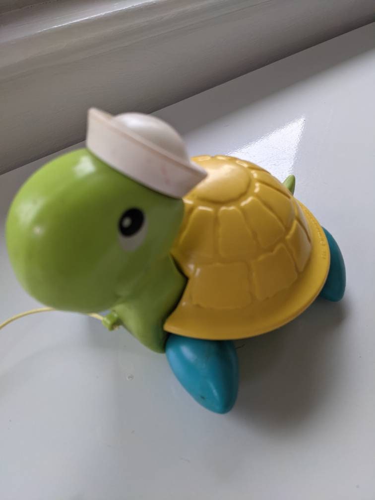 Sailor Turtle Pull Toy - Etsy