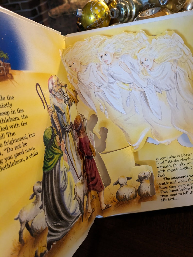 The Christmas Story A Pop -up Book - Etsy