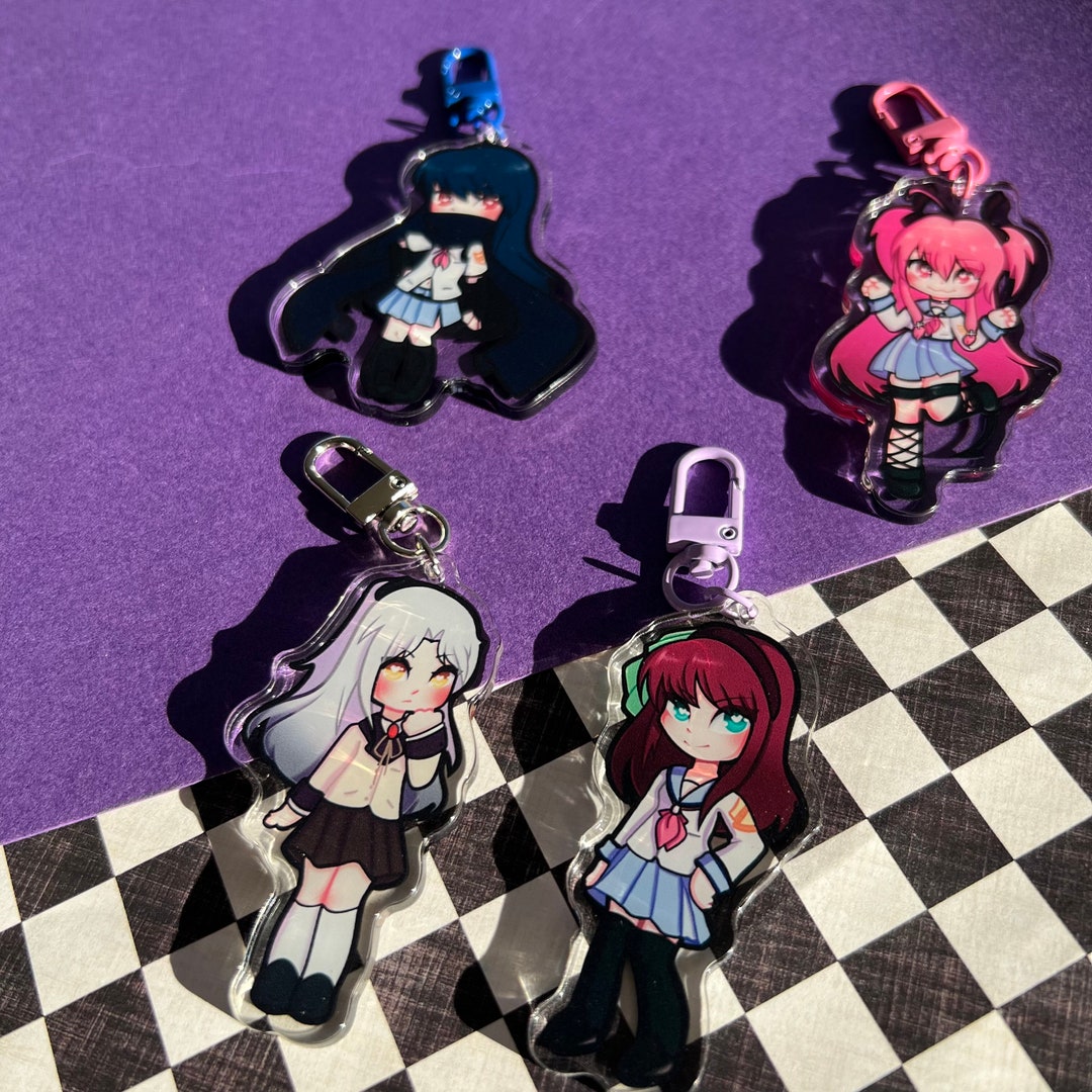 Angel Beats Keychains - Etsy