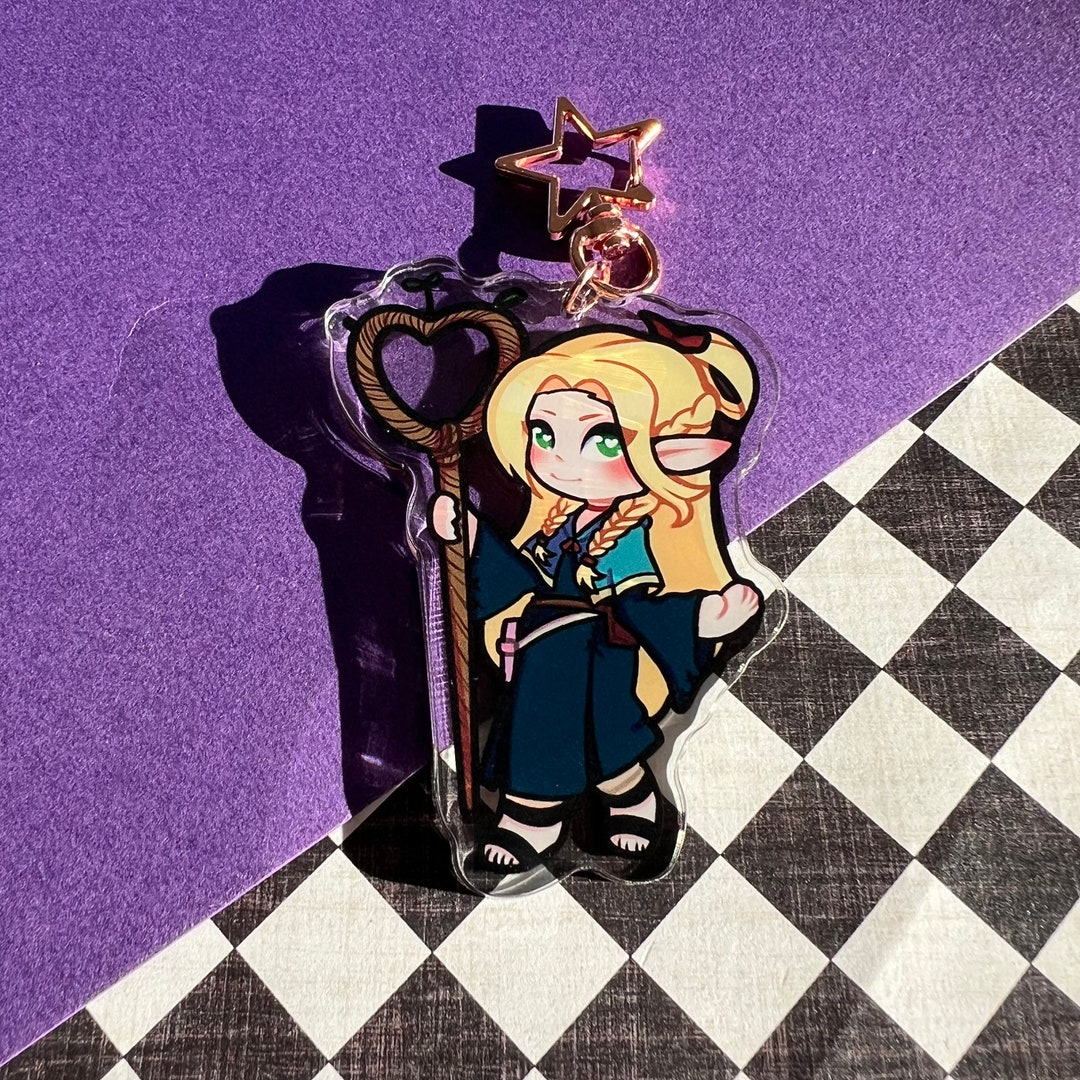 Dungeon Meshi Marcille Keychain - Etsy