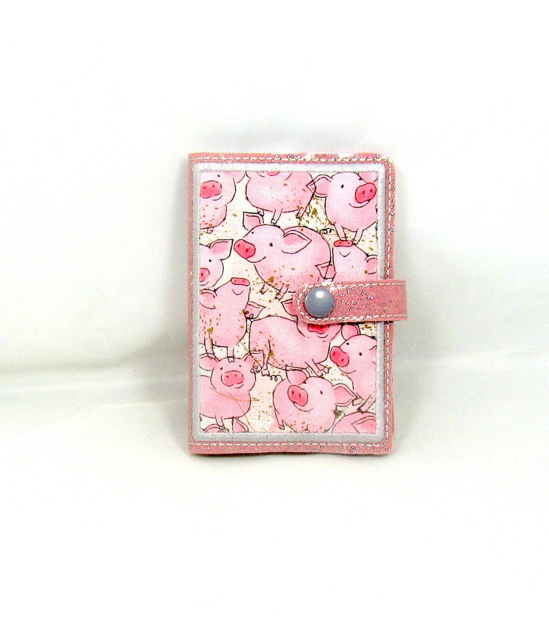 Pig Print Notebook Cover, Pig Theme Mini Notebook, Piggy Present - Etsy
