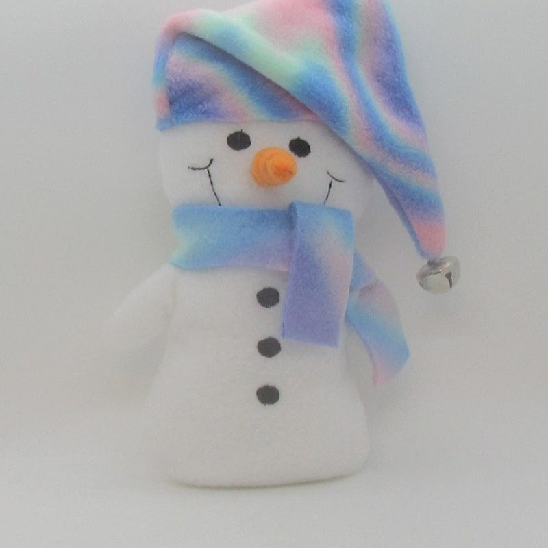 Fleece Snowman - Etsy