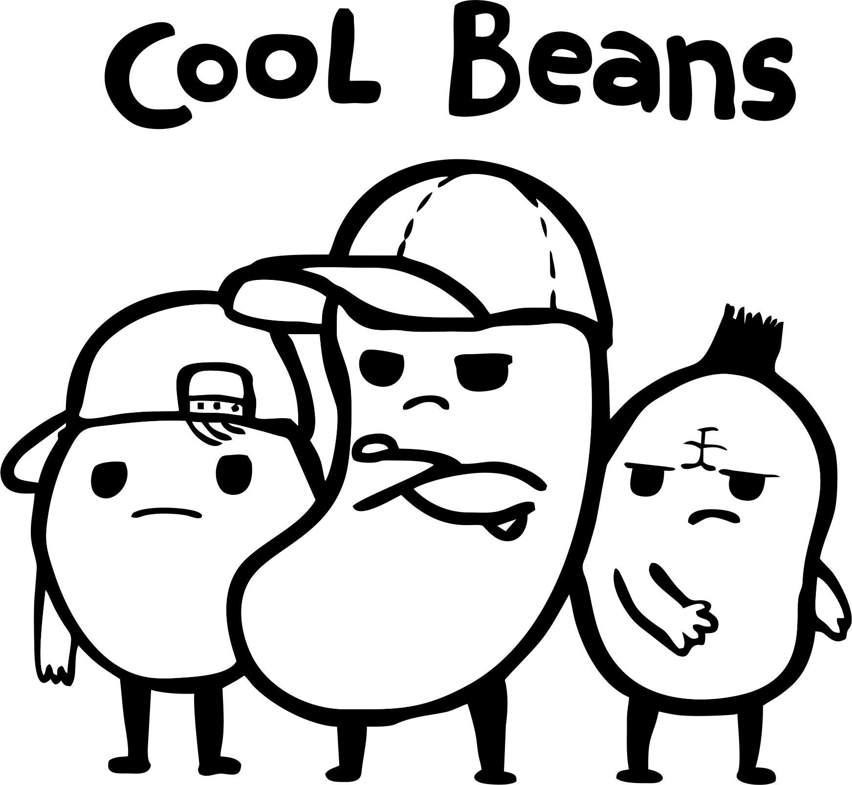 Cool Beans (digital Download) Jpg, Cdr, Dxf, Ai, and Svg Scalable ...