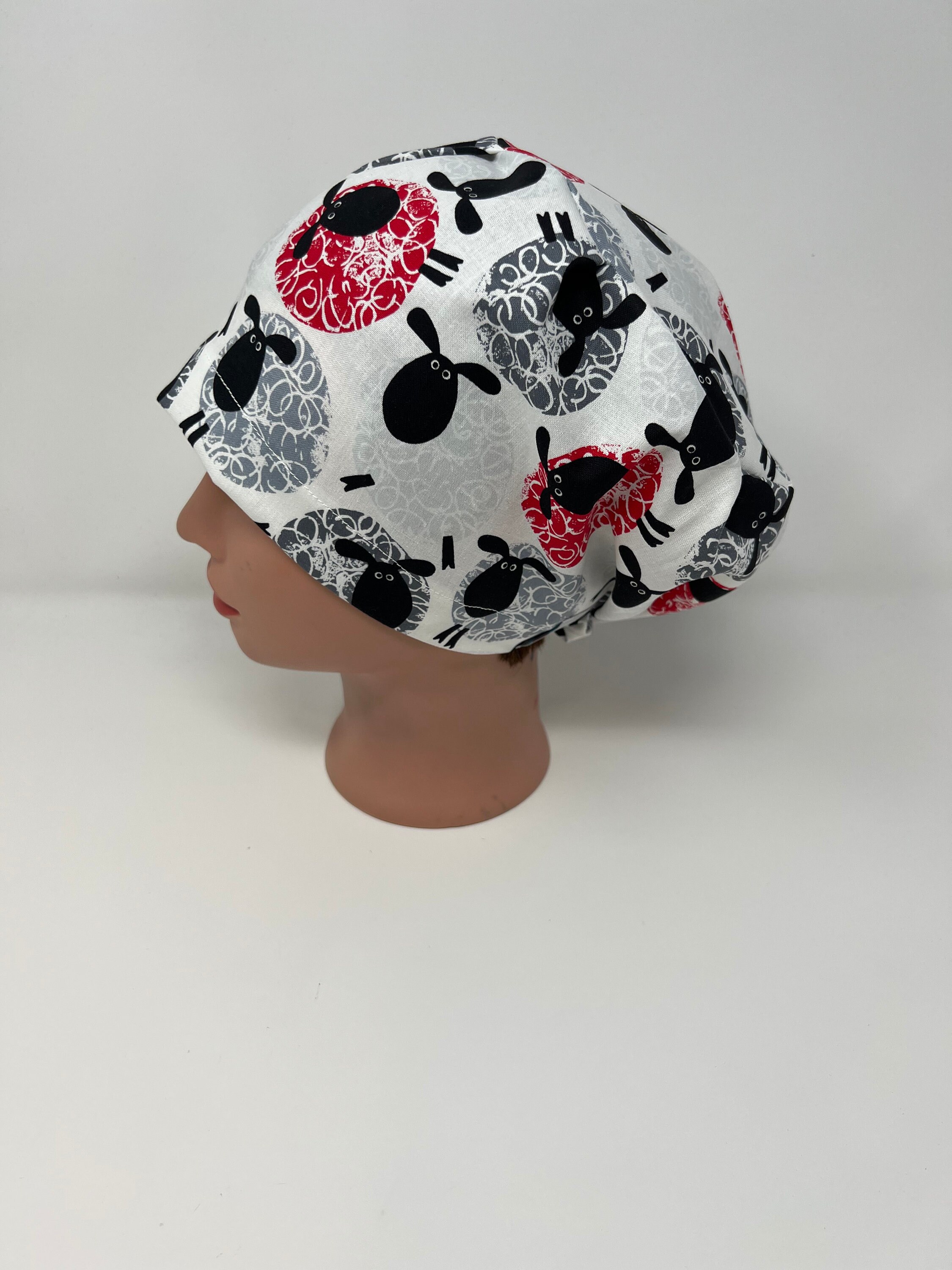 Wooly Sheep Euro Scrub Cap Surgical Hat Nurse Chemo Vet | Etsy