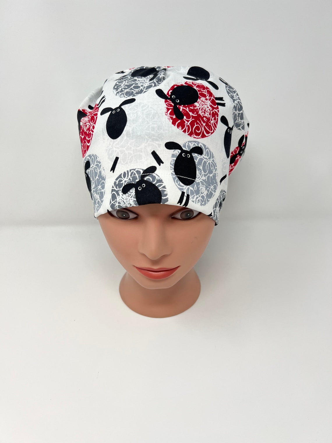 Wooly Sheep Euro Scrub Cap Surgical Hat Nurse Chemo Vet | Etsy