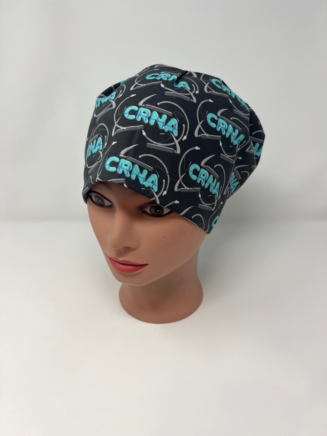 CRNA Blade Anesthesia Scrub Cap, Euro Scrub Hat, Anesthesia Scrub Cap ...