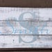 Customized Monogram Whitewashed Sign Wooden Whitewashed - Etsy