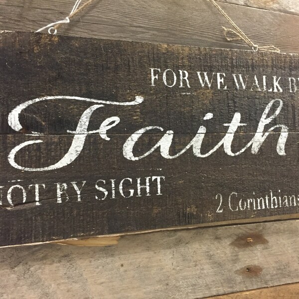 Wooden Faith - Etsy