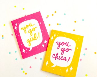 You Go Girl Card - Etsy