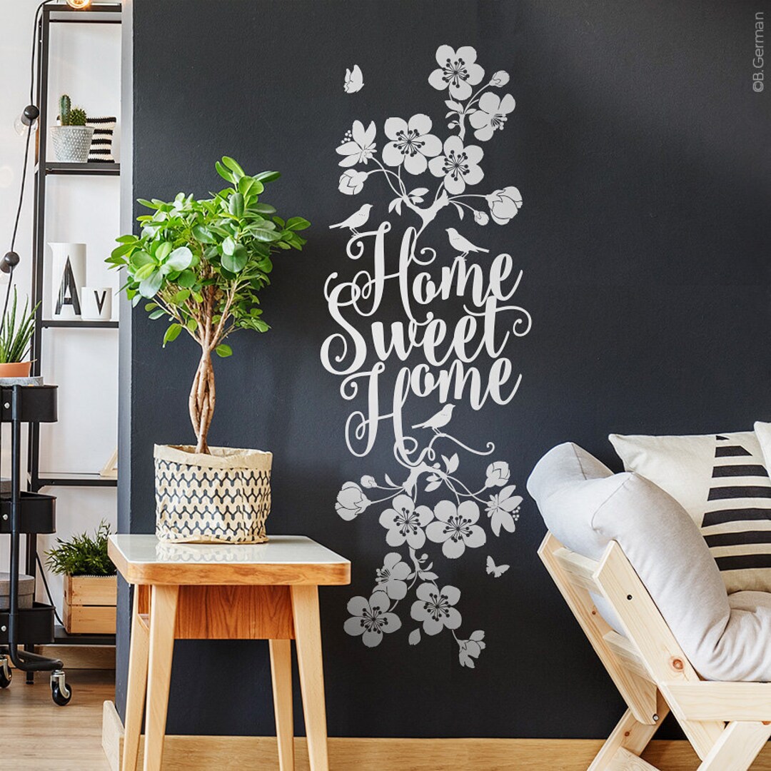 Wall Sticker Home Sweet Home Wall Sticker Wall Sticker Home Family Wall ...
