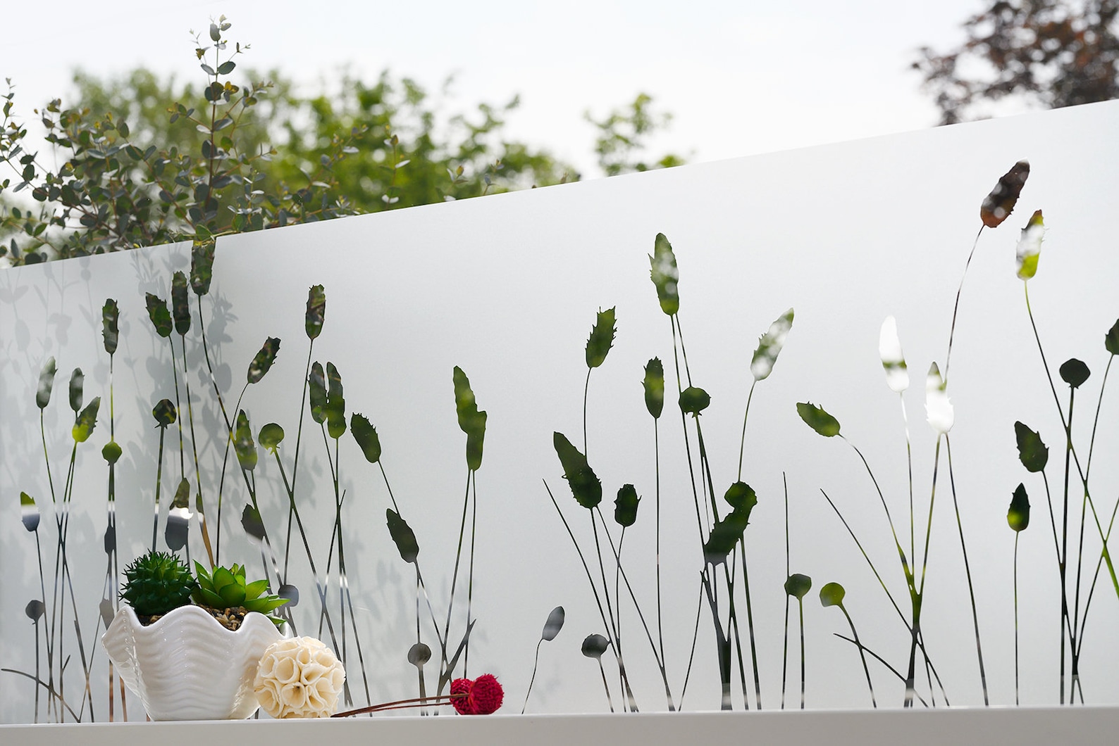 Grass Stalks Window Film Privacy Film Sticker Sandblast Optics - Etsy UK