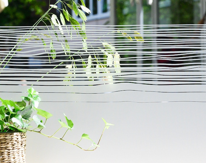 Overlapping Circle Frosted Film, Etch Privacy Window Film, Circles ...