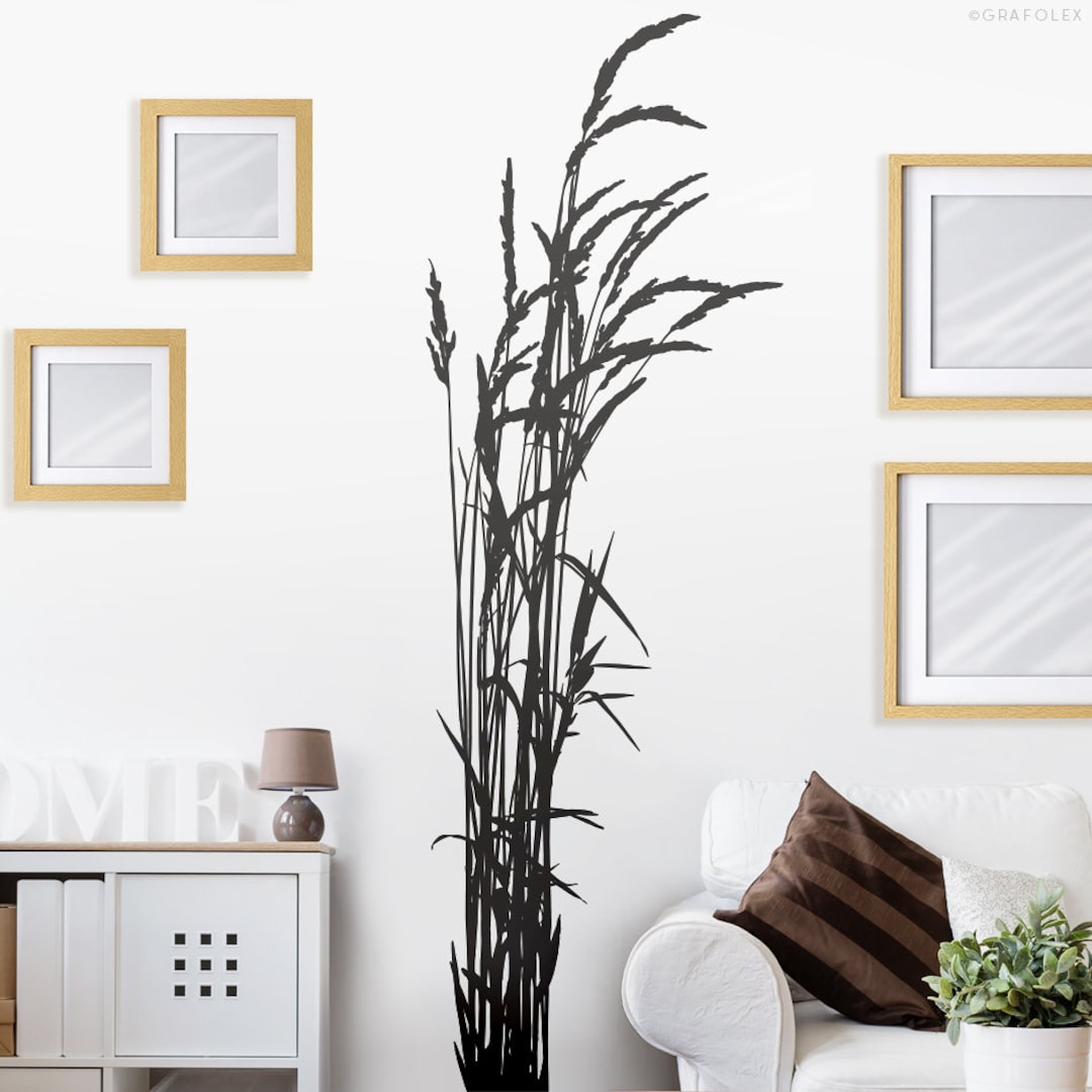 Grass Wall Sticker Wall Stickers Blades of Grass Wall Stickers Wall ...