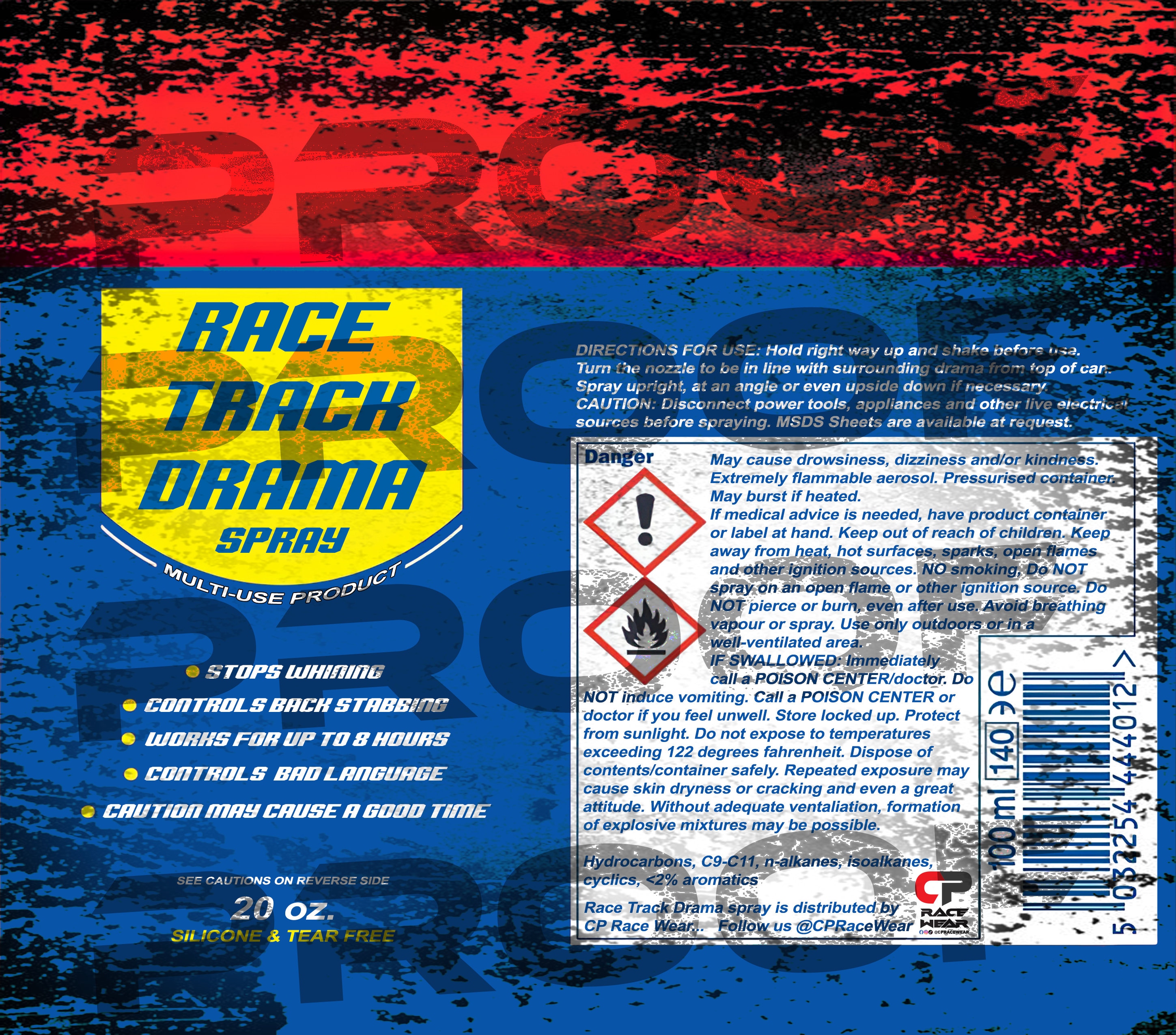 Race Track Drama Spray 20oz Tumbler - Etsy