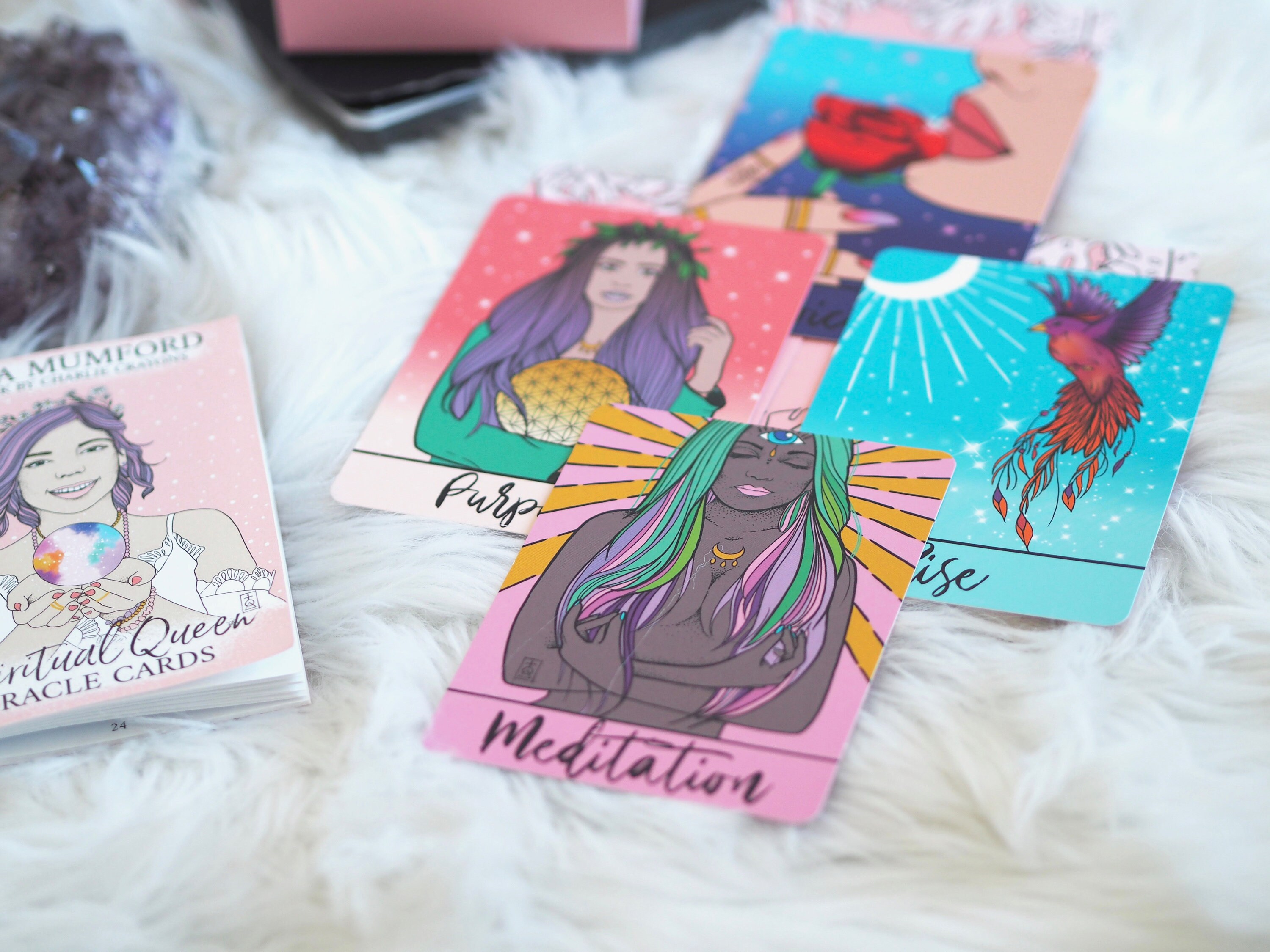 Spiritual Queen Oracle Cards 44 Card Deck Emma Mumford - Etsy