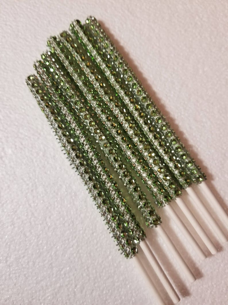12 Ct Gold Bling Sticks, Cake Pop Lollipop Sticks, Wedding Shower ...