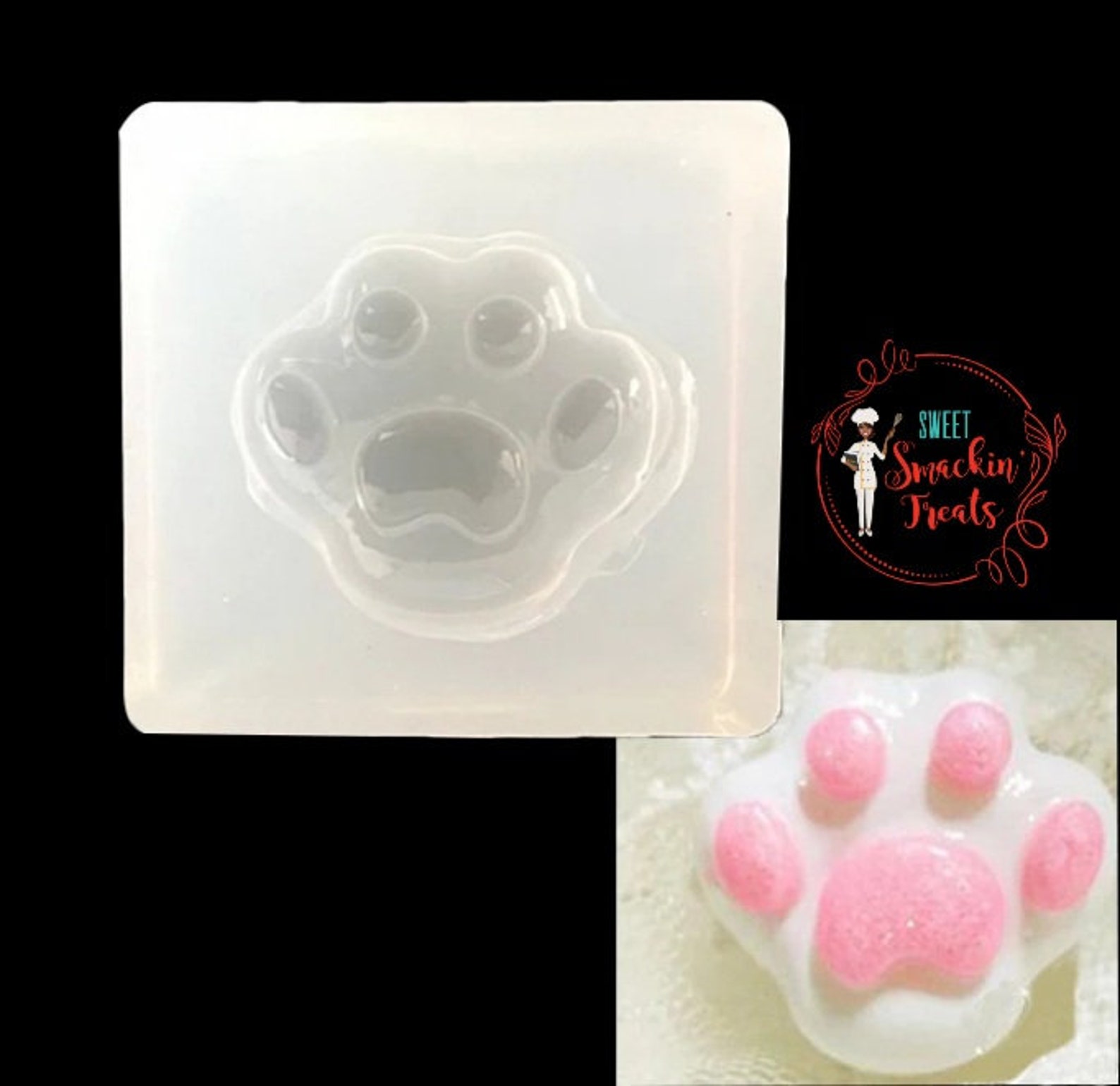 Mini Paw Mold Dog Paw Mold Cat Paw Mold Oreo Cookie Topper | Etsy