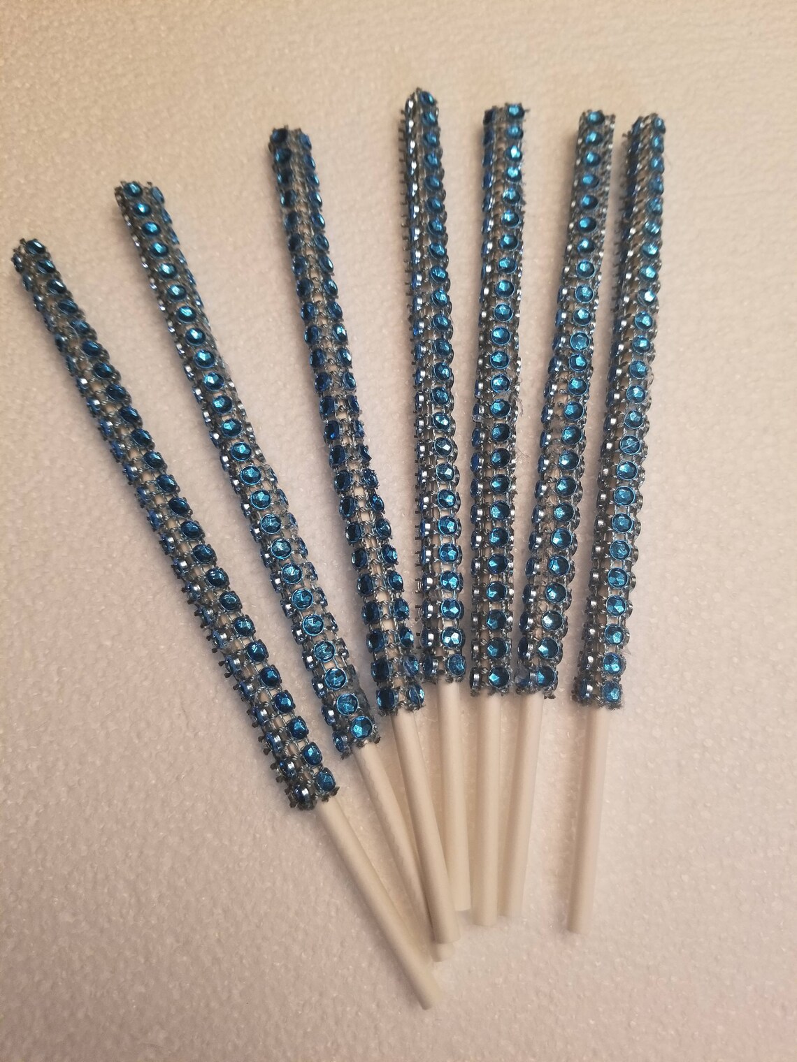 50 Ct Pearl Bling Sticks, Cake Pop Lollipop Sticks,wedding Shower Party ...