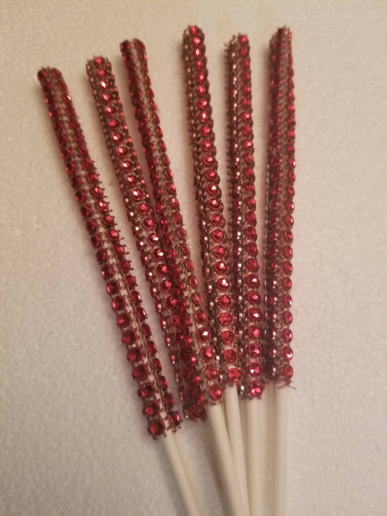 50 ct Pearl Bling Sticks Cake Pop Lollipop SticksWedding | Etsy