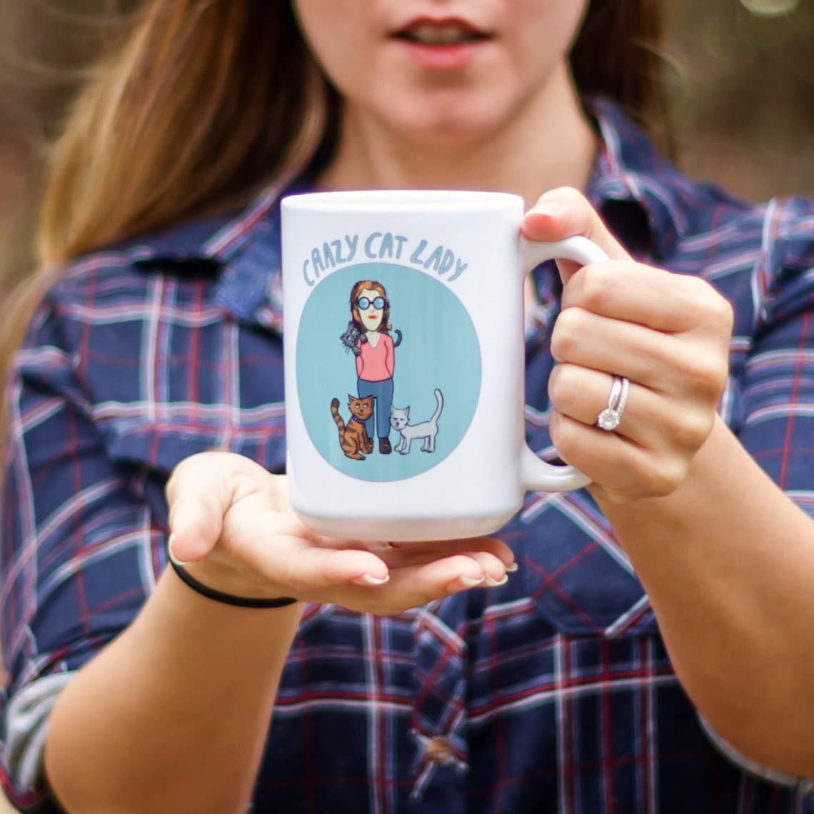 Crazy Cat Lady Mug Cat Lovers Cat Moms Mothers of Cats | Etsy
