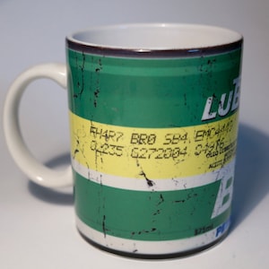Engine Oil Mug, Mechanic Gift, Ceramic Mug, Lubrax BR Motor Oil, Gift ...