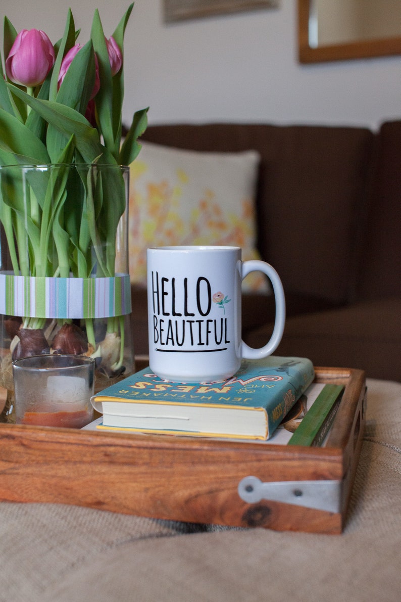 Hello Beautiful Coffee Mug, Tea Mug for Her, Ladies Gift - Etsy