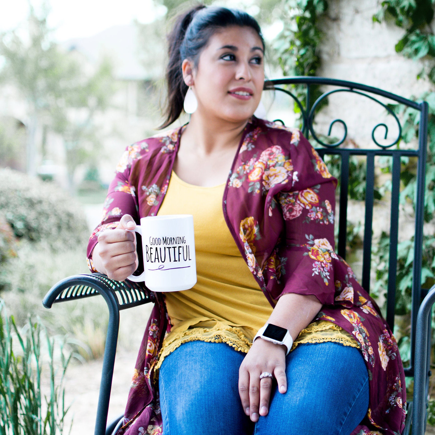 Good Morning Beautiful Mug, Girlfriend Gifts, Motivational Coffee Mugs ...
